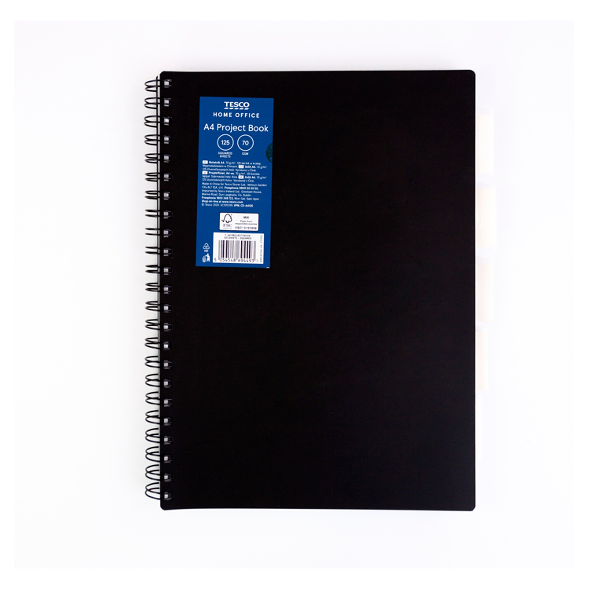 Tesco Project Book A4 - Tesco Groceries