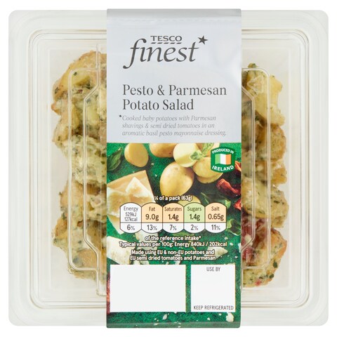 Tesco Finest Pesto and Parmesan Potato Salad 250g - Tesco Groceries
