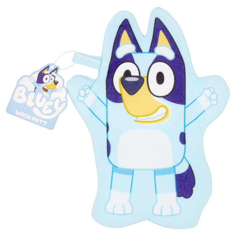 Bluey wash mitt C/S - Tesco Groceries