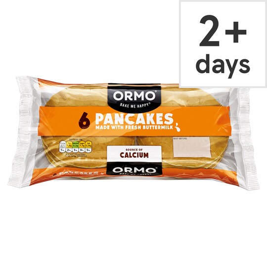 Ormo 6 Pancakes - Tesco Groceries