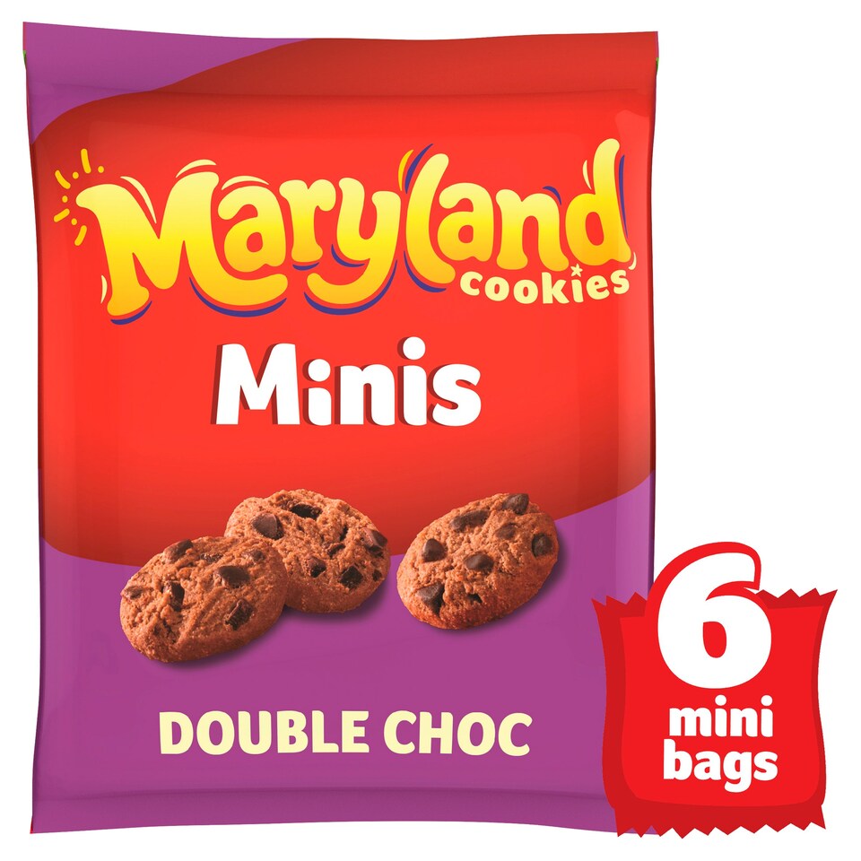 Maryland Mini Double Chocolate Cookies 150G - Tesco Groceries