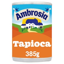Ambrosia Creamed Tapioca 385G Tin - Tesco Groceries