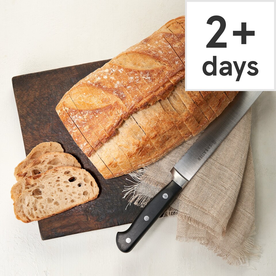 Tesco Finest White Sourdough Sliced Loaf 800G - Tesco Groceries