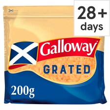 Galloway Grated Cheddar 200G - Tesco Groceries