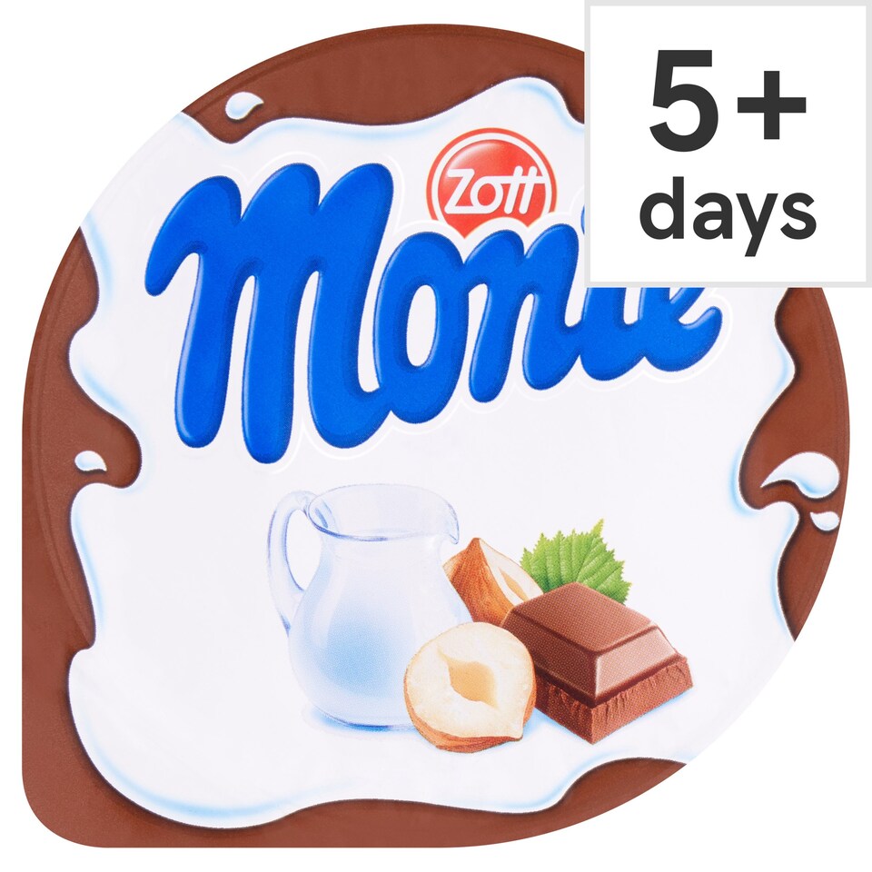 Zott Monte Chocolate & Hazelnut Pudding 150G - Tesco Groceries