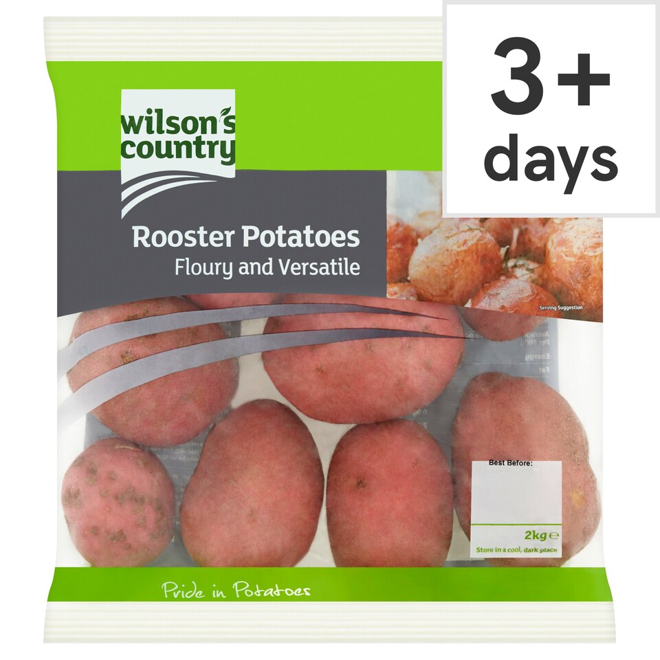 Wilsons Country Rooster Potatoes 2 Kilograms - Tesco Groceries