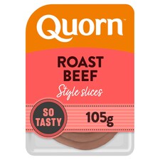 Quorn Vegan Roast Beef Style Slices 105G - Tesco Groceries