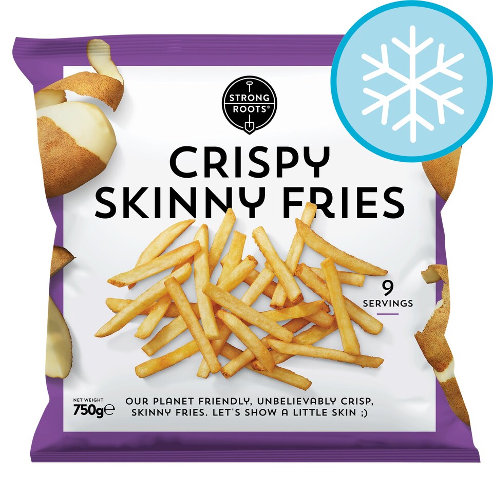 Strong Roots Crispy Skinny Fries 750G - Tesco Groceries