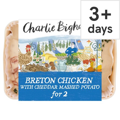 Charlie Bigham's Breton Chicken with Cheddar Mashed Potato 800g - Tesco ...