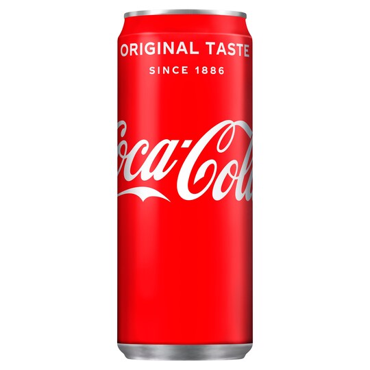 Coca Cola Regular 330Ml - Tesco Groceries