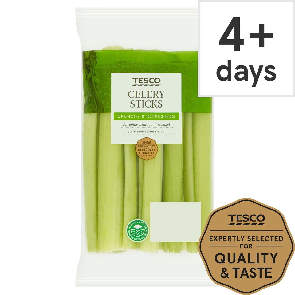 Tesco Celery Sticks 250G - Tesco Groceries