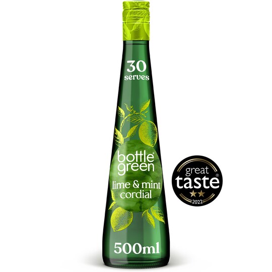 Bottlegreen Lime & Mint Cordial 500Ml - Tesco Groceries