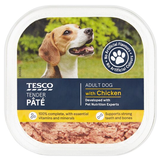 Tesco Tender Pate With Chicken 300G - Tesco Groceries