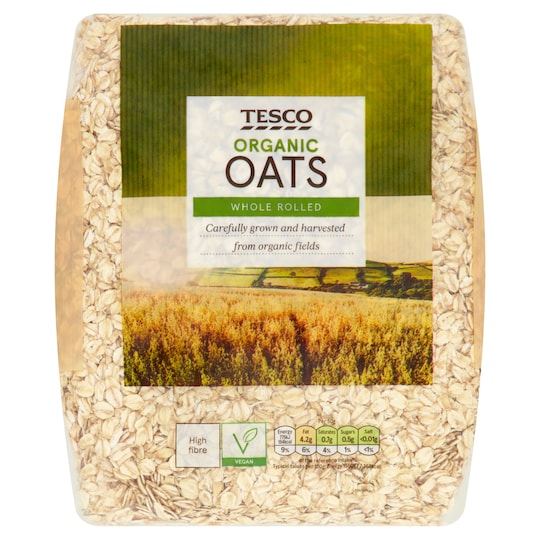 Tesco Organic Porridge Oats 750G - Tesco Groceries