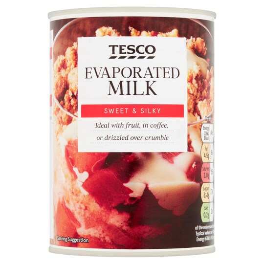 Tesco Evaporated Milk 410G - Tesco Groceries