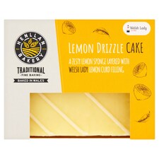 Henllan Bakery Lemon Drizzle Cake - Tesco Groceries