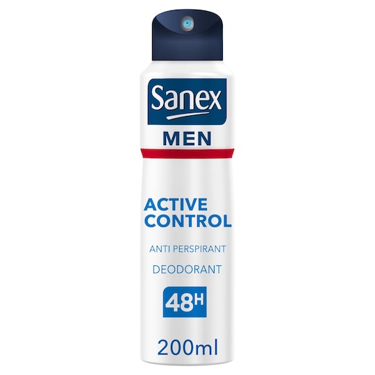 Sanex Men Active Control Antiperspirant Deodorant 200Ml - Tesco Groceries
