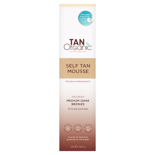 Tanorganic Self Tan Lotion Medium Bronze 100Ml - Tesco Groceries