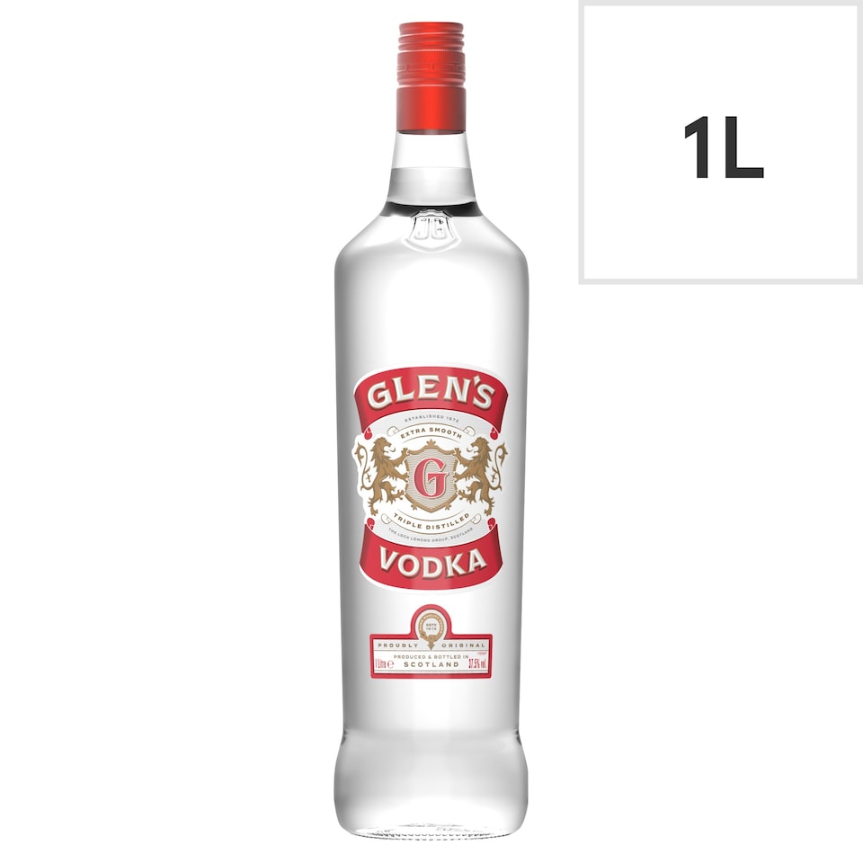 Glens Vodka 1L - Tesco Groceries