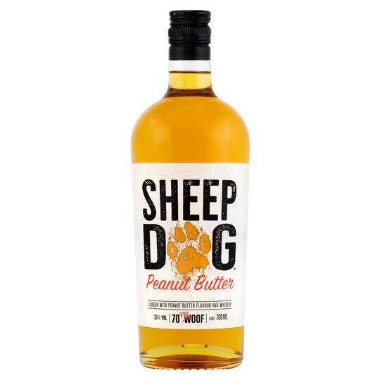 Sheep Dog Peanut Butter Whiskey Liqueur 70Cl - Tesco Groceries