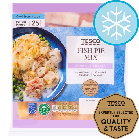 Tesco Fish Pie Mix 400G - Tesco Groceries