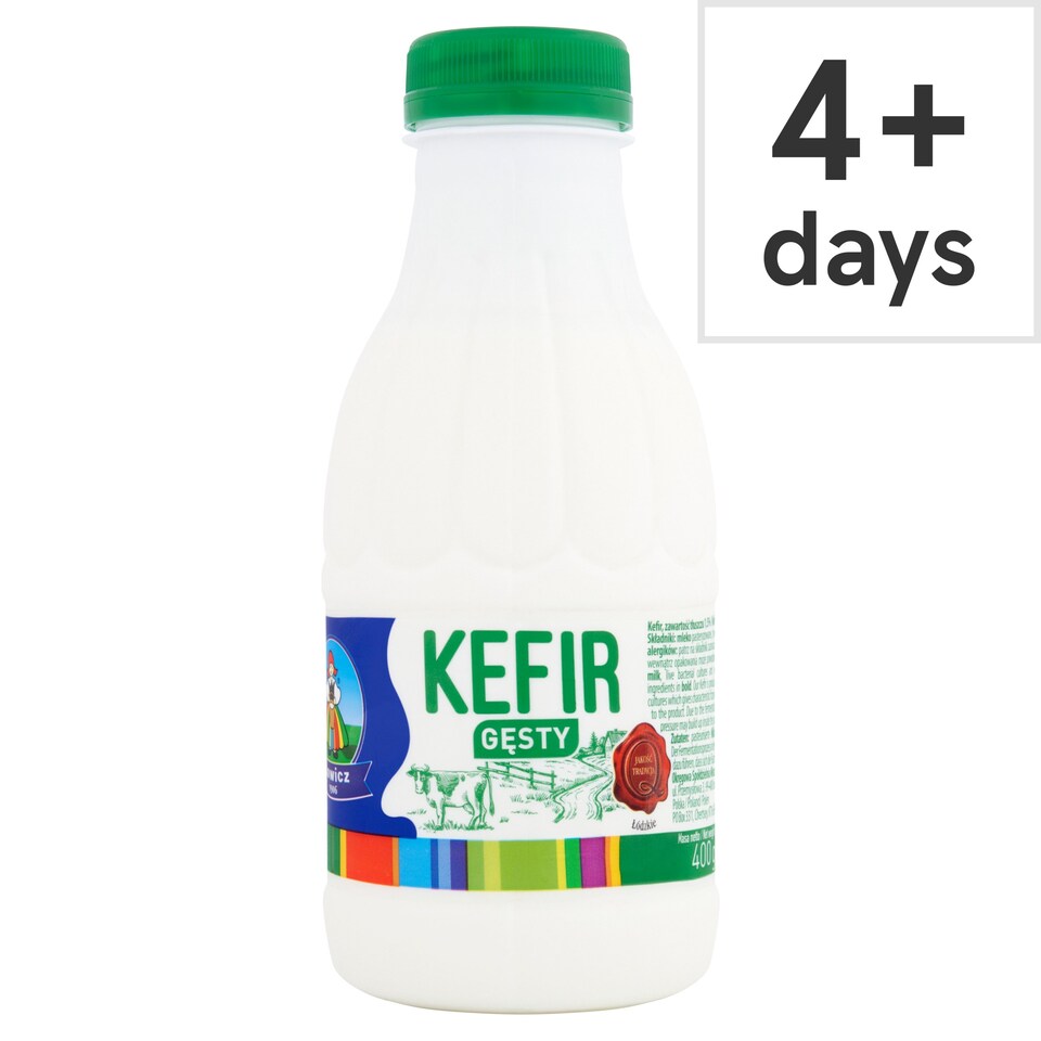 Lowicz Kefir Yogurt Drink 400G - Tesco Groceries