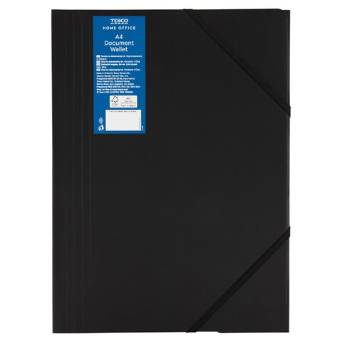 Tesco Document Wallet A4 - Tesco Groceries
