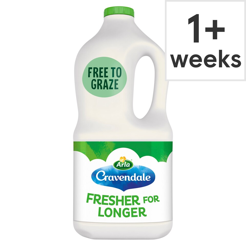 Cravendale Filtered Fresh Semi Skimmed Milk 2L Fresher for Longer ...