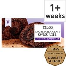 Tesco Double Chocolate Swiss Roll - Tesco Groceries