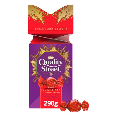 QUALITY STREET Strawberry Creme Carton 290g - Tesco Groceries