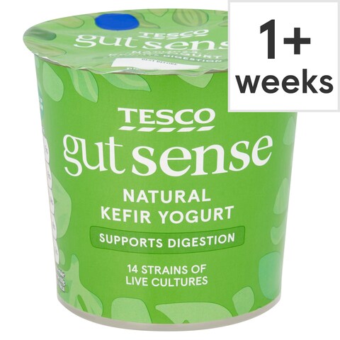 Tesco Gut Sense Natural Kefir Yogurt 350g - Tesco Groceries