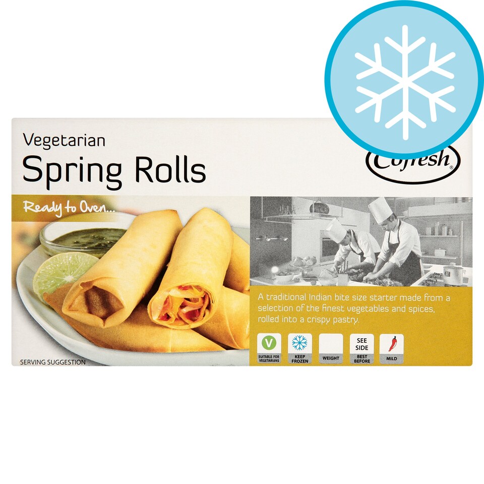COFRESH VGTRN SPRING ROLLS 270G - Tesco Groceries