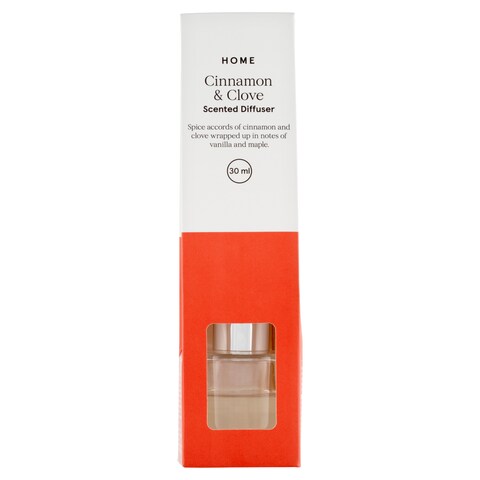 Tesco Home Cinnamon & Clove Scented Diffuser 30 ml - Tesco Groceries