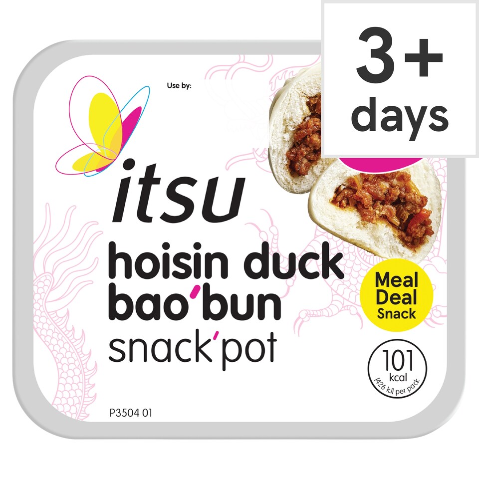 Itsu Hoisin Duck Bao Snack Pot 45g - Tesco Groceries