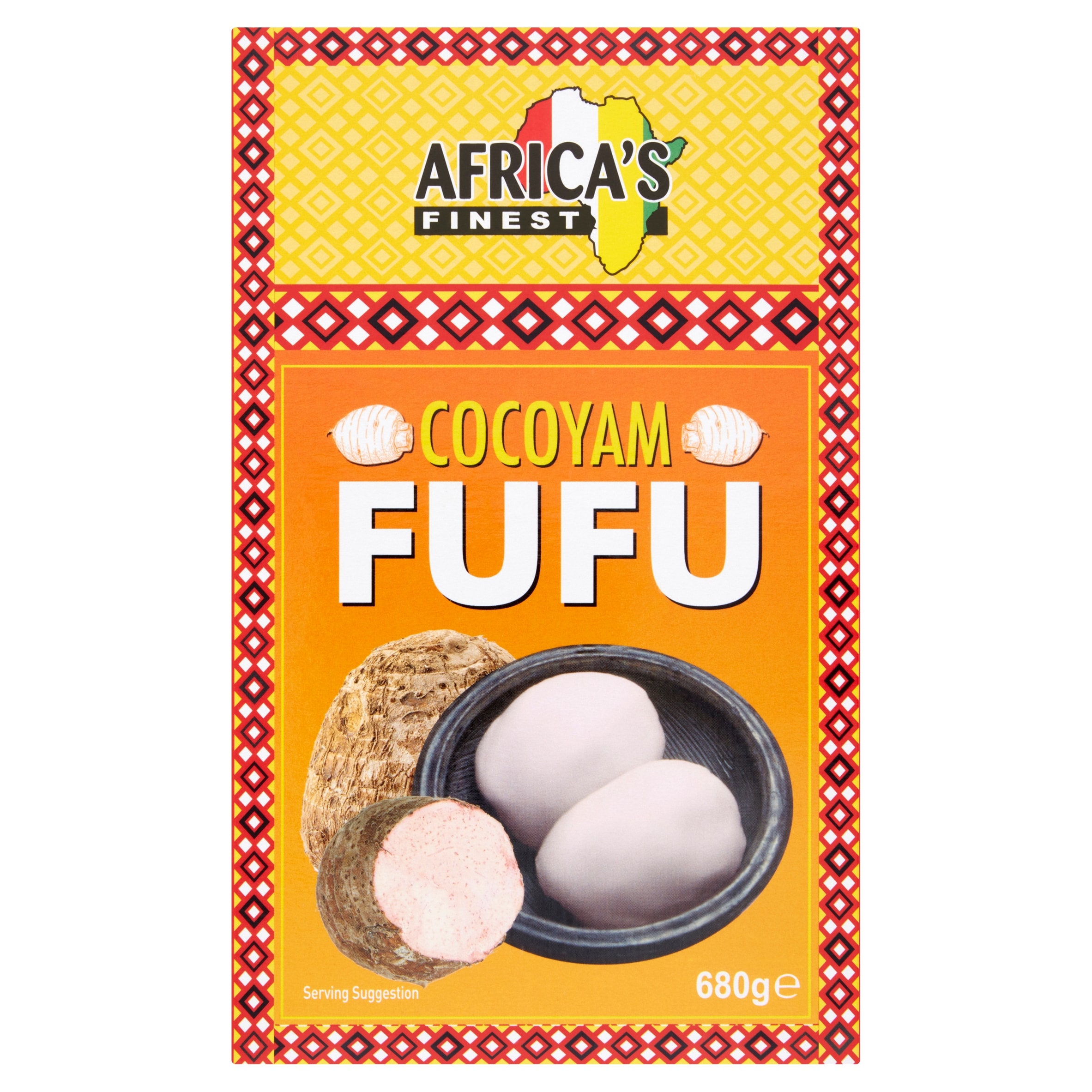 Africa's Finest Cocoyam Fufu 680g - Tesco Groceries
