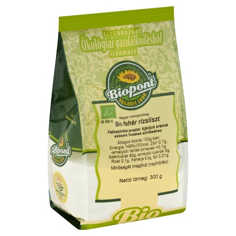 Biopont Organic White Rice Flour 300 g - Tesco Groceries