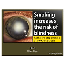 Jps Bright Silver 100 Pack - Tesco Groceries