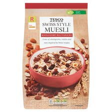 Tesco Swiss Style Muesli 1Kg - Tesco Groceries