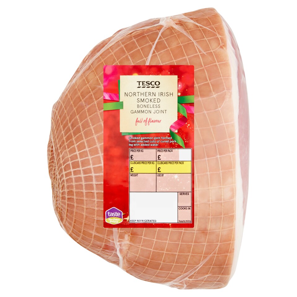 Tesco NI Smoked Boneless Gammon Joint Large - Tesco Groceries