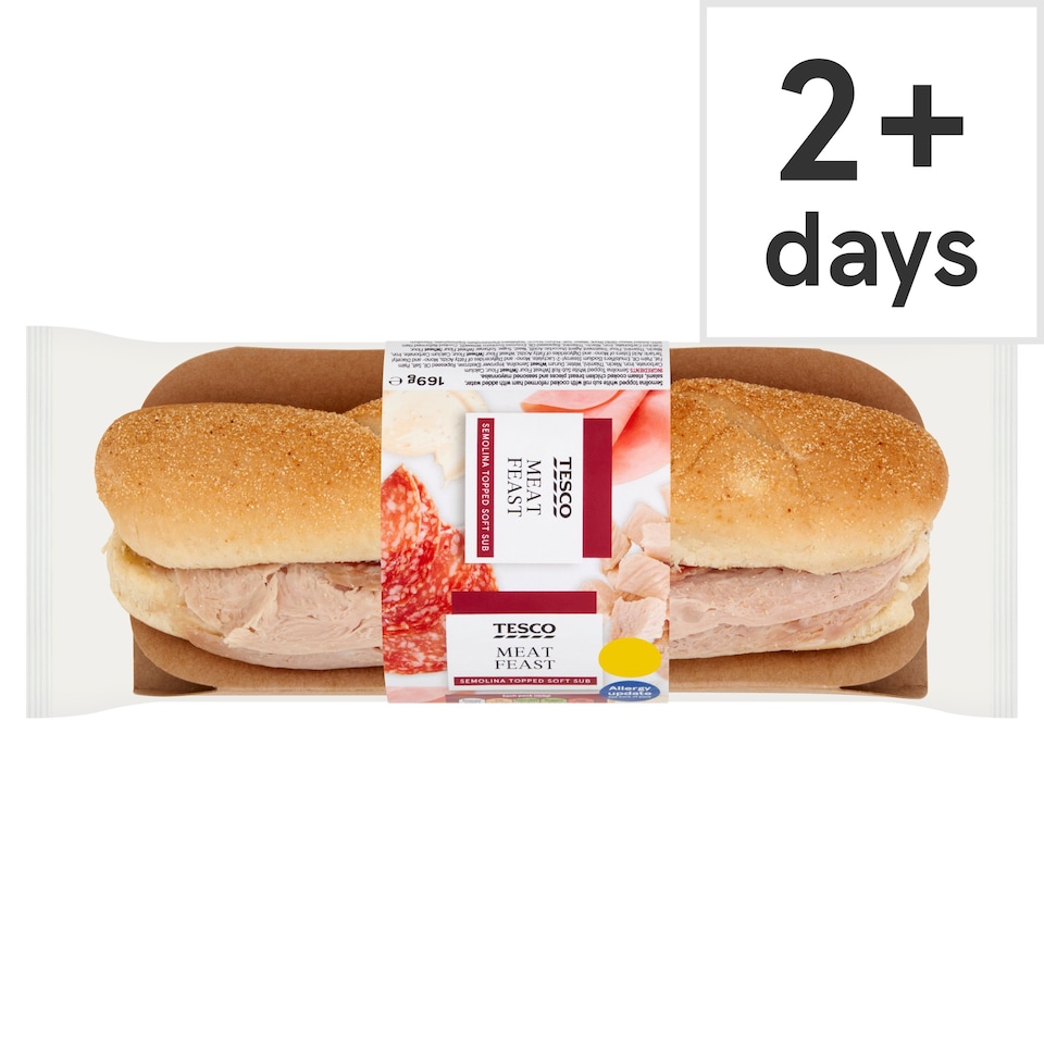 Tesco Meat Feast Sub 169g - Tesco Groceries