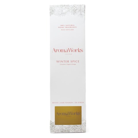 AROMAWORKS WINTER SPICE REED DIFFUSER 100ML - Tesco Groceries