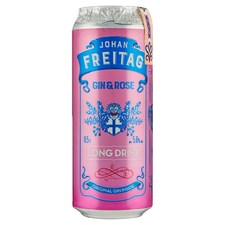Johan Freitag Gin & Rose miešaný alkoholický nápoj 0,5 l - Tesco Groceries