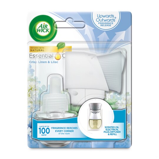 Airwick Air Freshener Linen Lilac Plug In Kit - Tesco Groceries