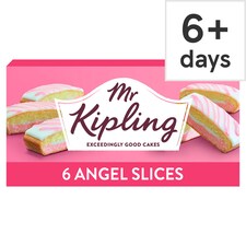 Mr Kipling Angel Slice 6 Pack - Tesco Groceries