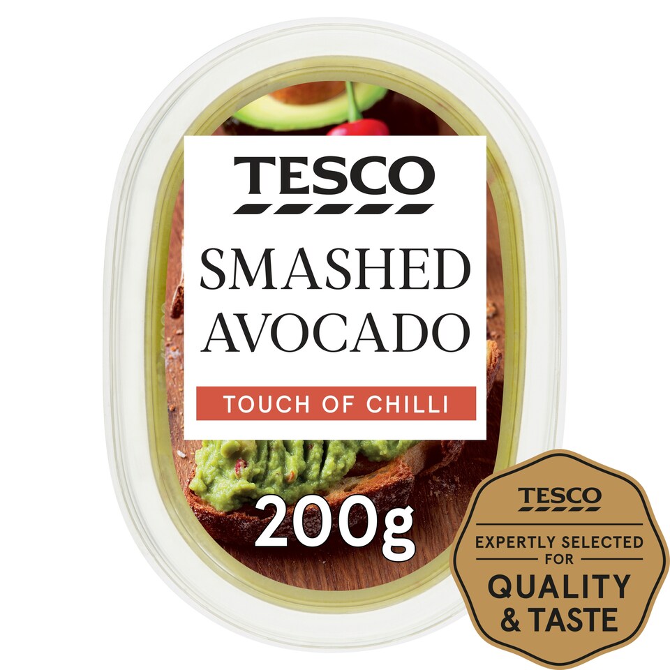 Tesco Smashed Avocado With Chilli - 200G - Tesco Groceries