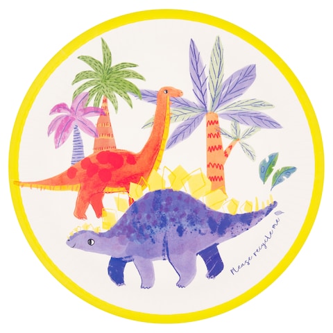 Tesco Dinosaur Paper Plates 10 Pack - Tesco Groceries