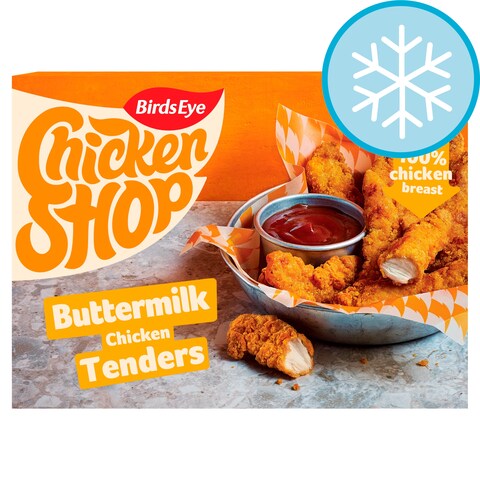 Birds Eye Chicken Shop Buttermilk Chicken Tenders 300G - Tesco Groceries