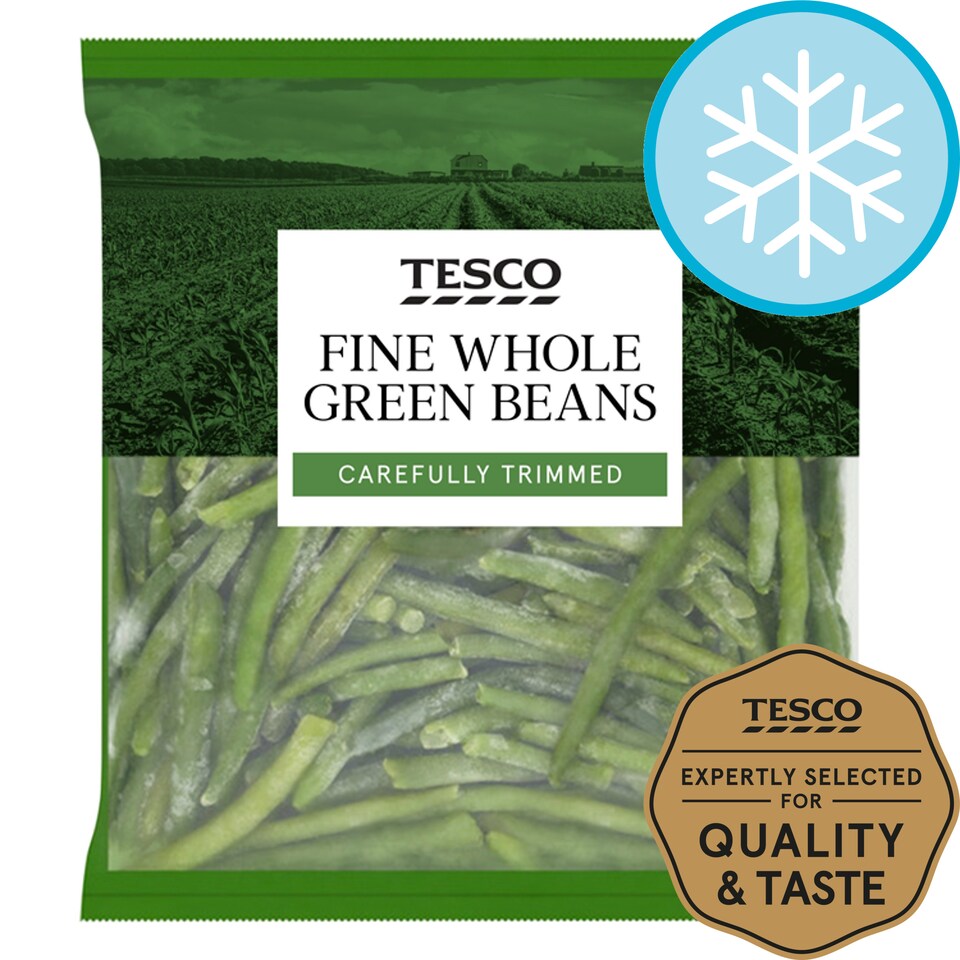Tesco Fine Whole Green Beans 900G - Tesco Groceries