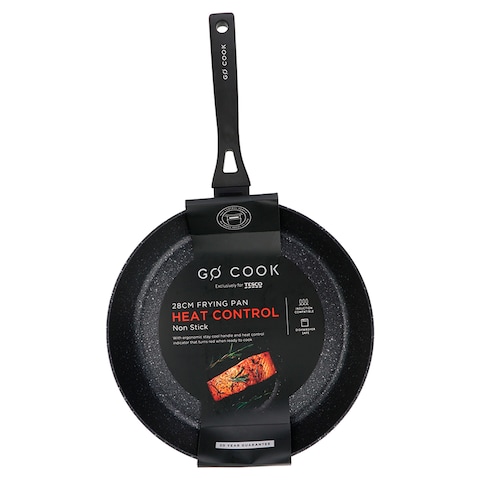 Go Cook Heat Control Frying Pan 28cm - Tesco Groceries