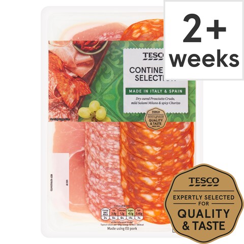 Tesco Continental Meat Platter 120G - Tesco Groceries